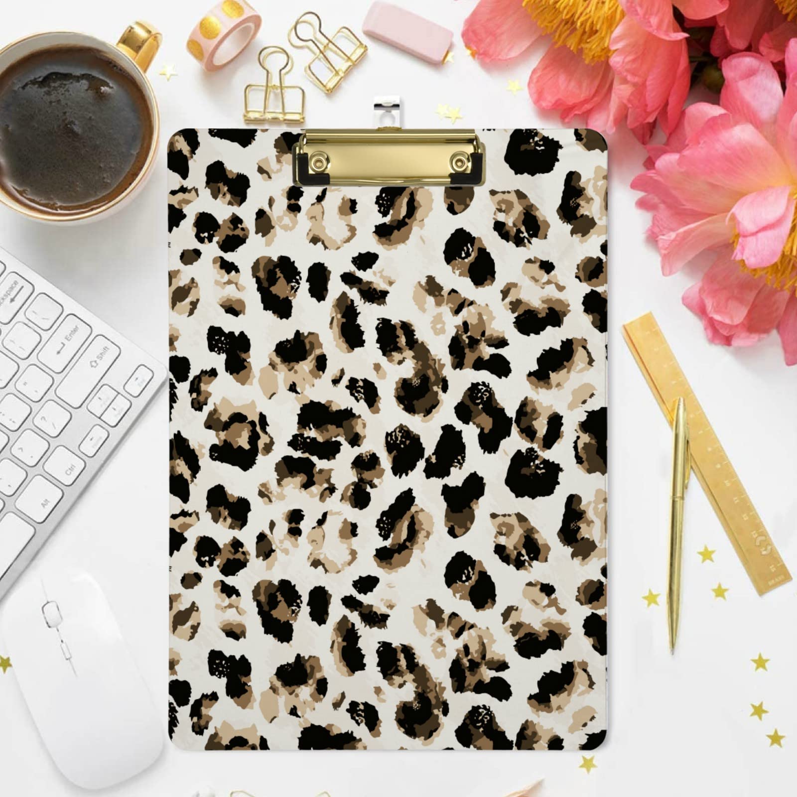 Snapklik.com : Glaphy Animal Leopard Print Clipboard Letter Size ...