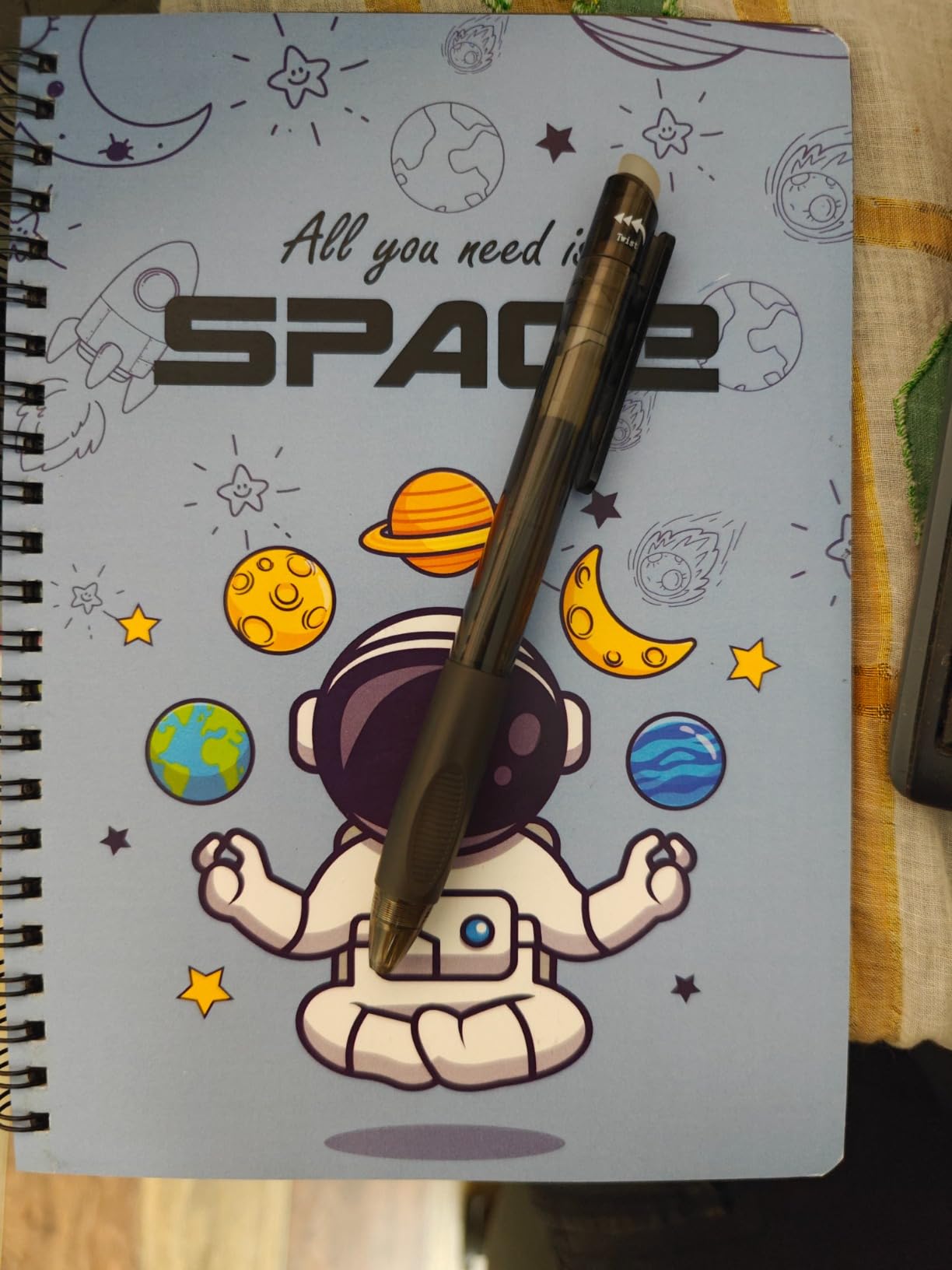 Nara Smart ReUsable Notebook | Tree-free Notebook with 1 Erasable pen ...