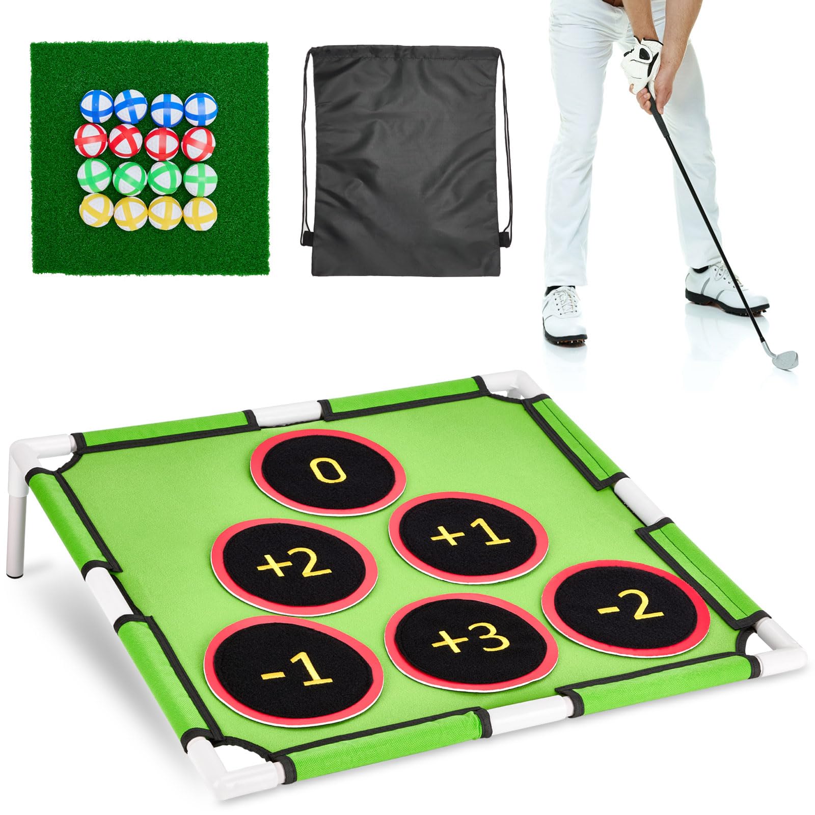 Amazon.com: Yoyong Golf Chipping Game Golf Cornhole Game, Yard Games ...