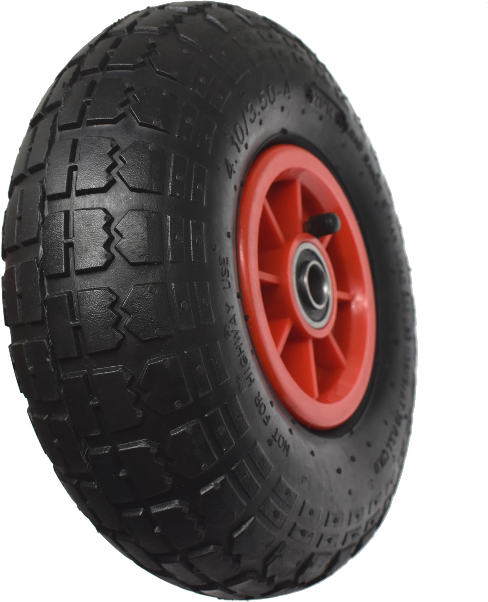 10" Pneumatic Wheels,4.10/3.50-4 '', 260x85 mm Wheel with 16mm Bore for ...