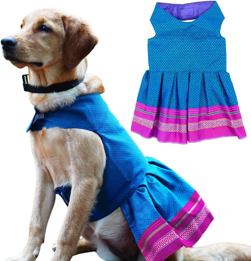 Barks & Wags Lehenga or Dog Wedding Dress, Pet Outfit for Dogs, Dog ...