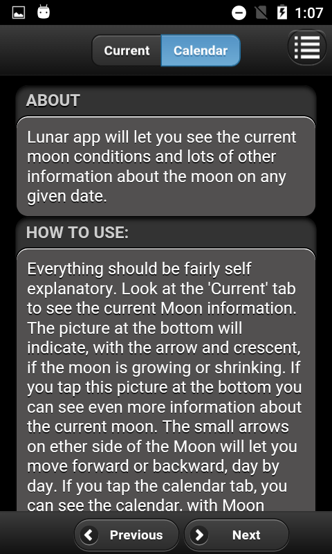 Lunar - App on Amazon Appstore