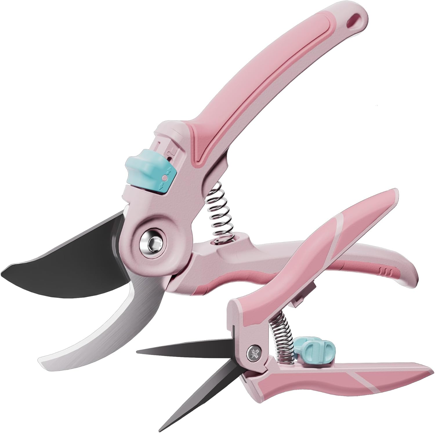 Amazon.com : NEXON Garden Pruning Shears 2 Pack, 8" Bypass Hand Pruner ...
