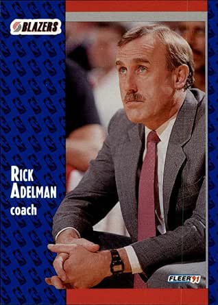 Amazon.com: 1991 Fleer Basketball Card (1991-92) #166 Rick Adelman ...