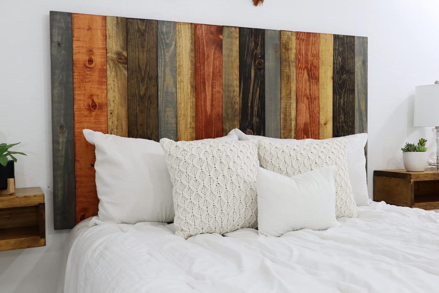 Amazon.com - Barn Walls Harvest Mix Signature Design, Solid Wood ...