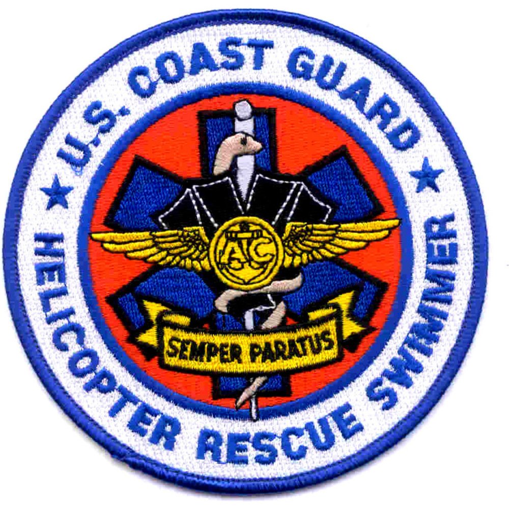 Amazon.com: CG Helicopter Rescue Swimmer Patch : Clothing, Shoes & Jewelry