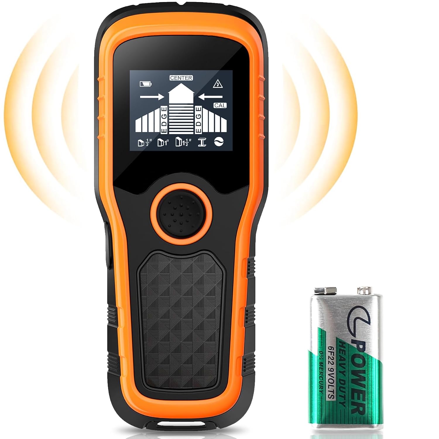 BuyUp Stud Finder Wall Scanner with Smart Chip Sensor, HD LCD Display ...