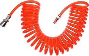 Amazon.co.jp: TOVINANNA Pu Spring Air Pipe, Urethane, Telescopic Hose ...