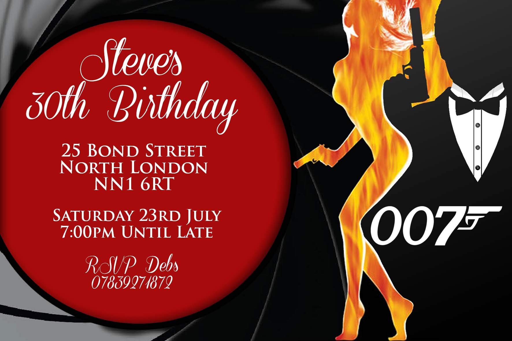 James Bond Theme Party Invitation Wording How To Host The Ultimate