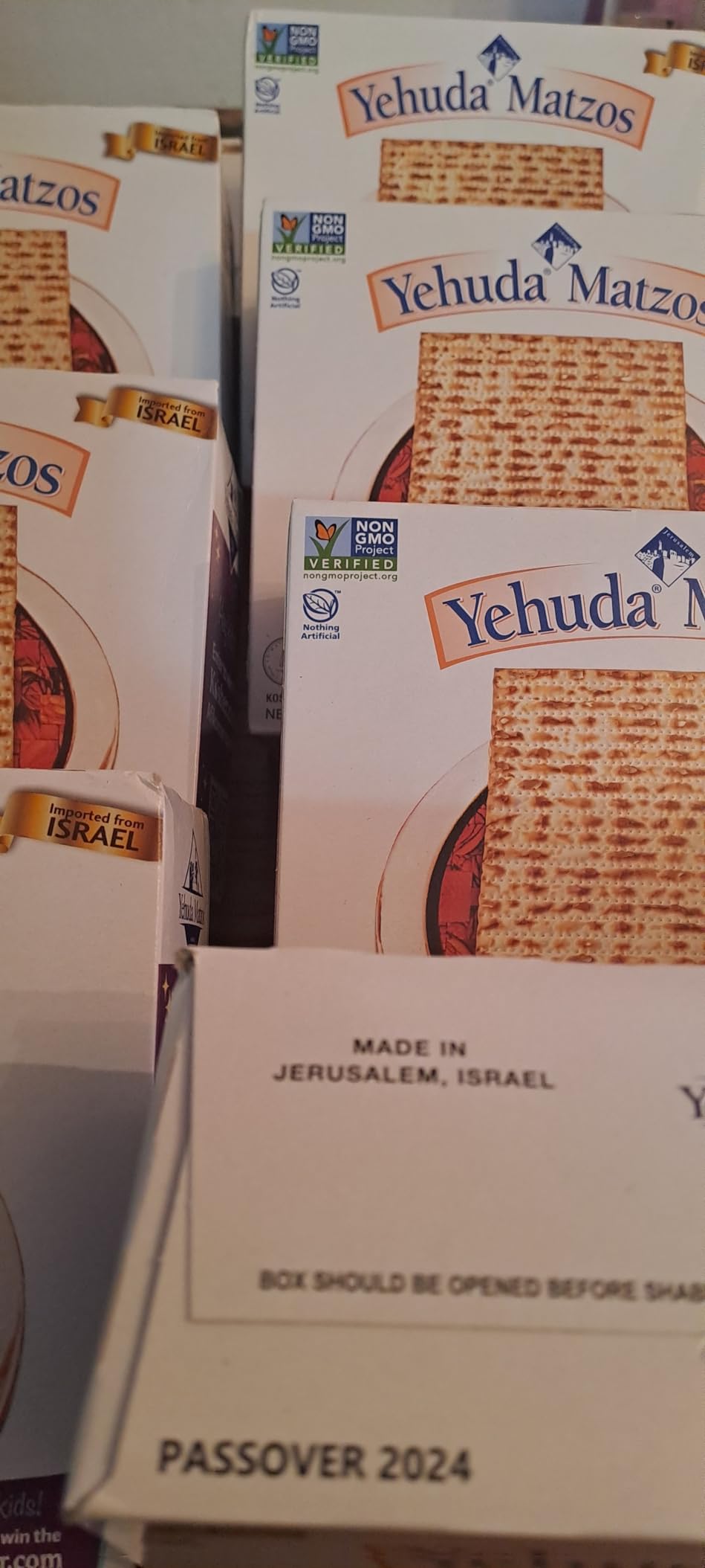Amazon.com: Yehuda Passover Matzos, 1lb, 3 Pack : Grocery & Gourmet Food