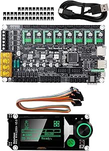 Amazon.com: APAAZO Makerbase MKS Monster8 V2.0 Motherboard 32Bit Control Board DIY 3D Printer ...