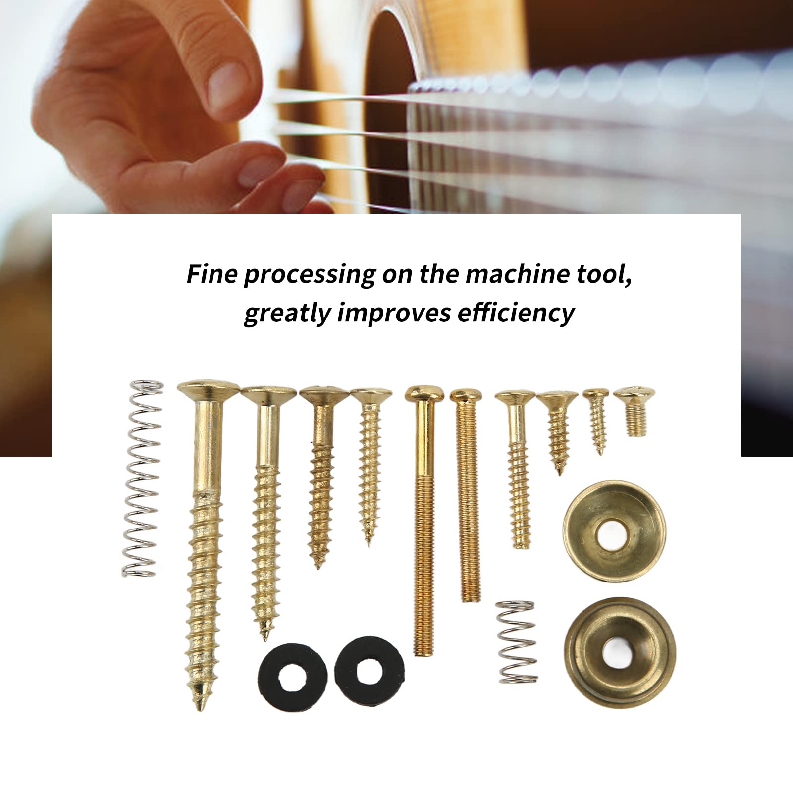 Snapklik.com : Electric Guitar Screw Kit Multiple Sizes Guitar Metal ...