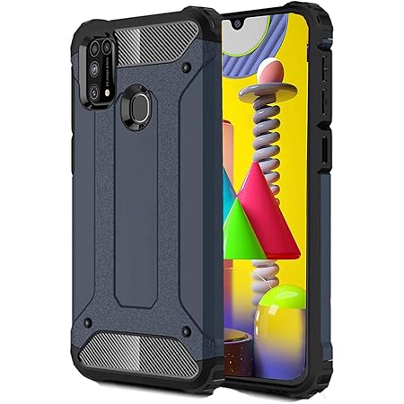 Spigen Rugged Armor Back Cover Case Compatible with Samsung Galaxy M31 ...