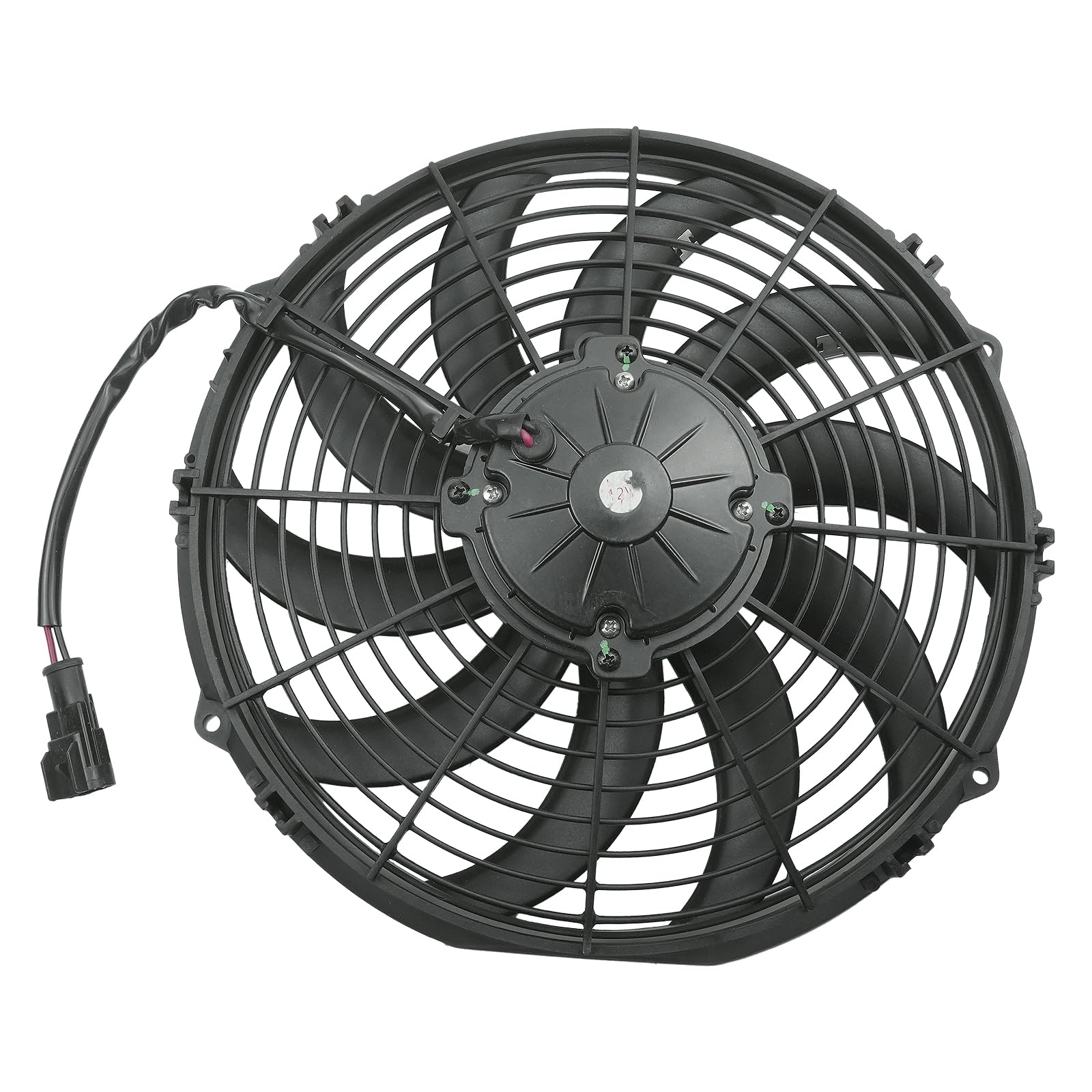 Snapklik.com : 12 Volt 12 Inch 1451 CFM Puller Fan Condenser Fan ...