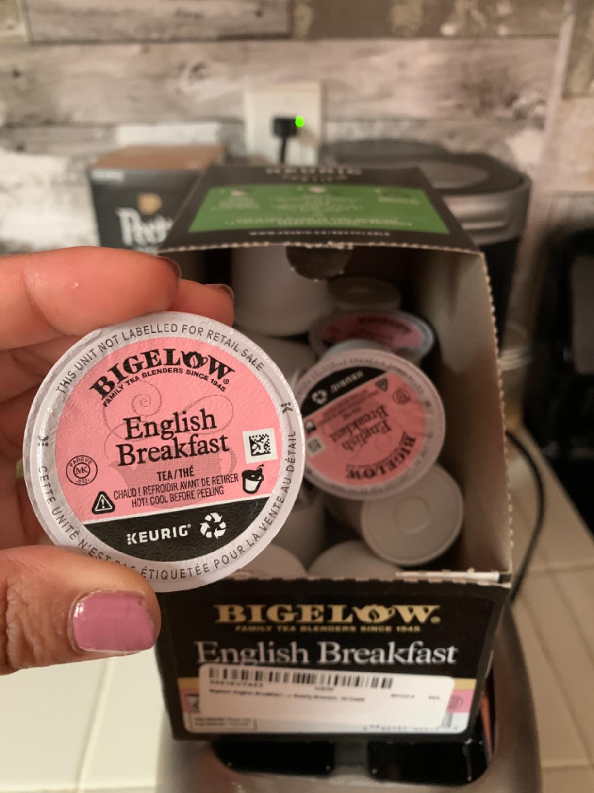 Amazon.com : Bigelow Tea English Breakfast Black Tea Keurig K-Cup Pods ...