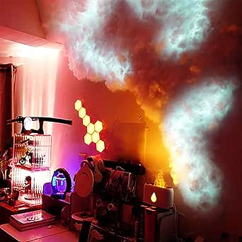 Amazon.com: MOFGOE Ceiling Cloud Light, Large 3D LED Thunder Cloud ...