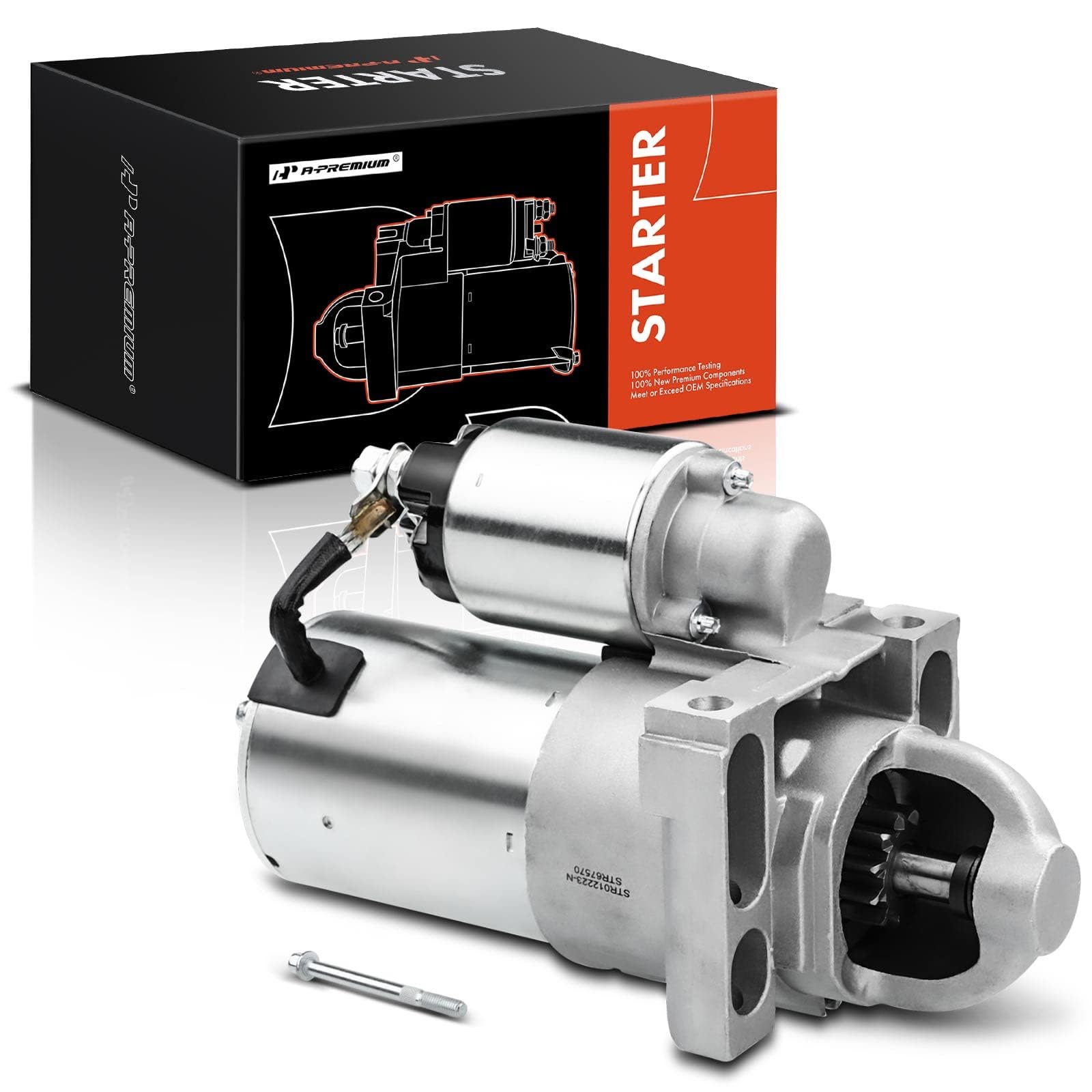 A-Premium Starter Motor Compatible with Chevy Silverado, Tahoe, Express ...