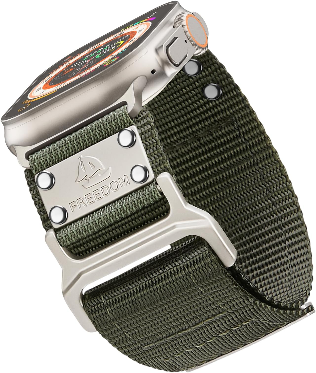 Amazon.co.jp: atelierCODEL アップルウォッチ バンド 職人が最高の付け心地を追求 apple watch ナイロン レザー ベルト Ultra2/Ultra/10/9 ...