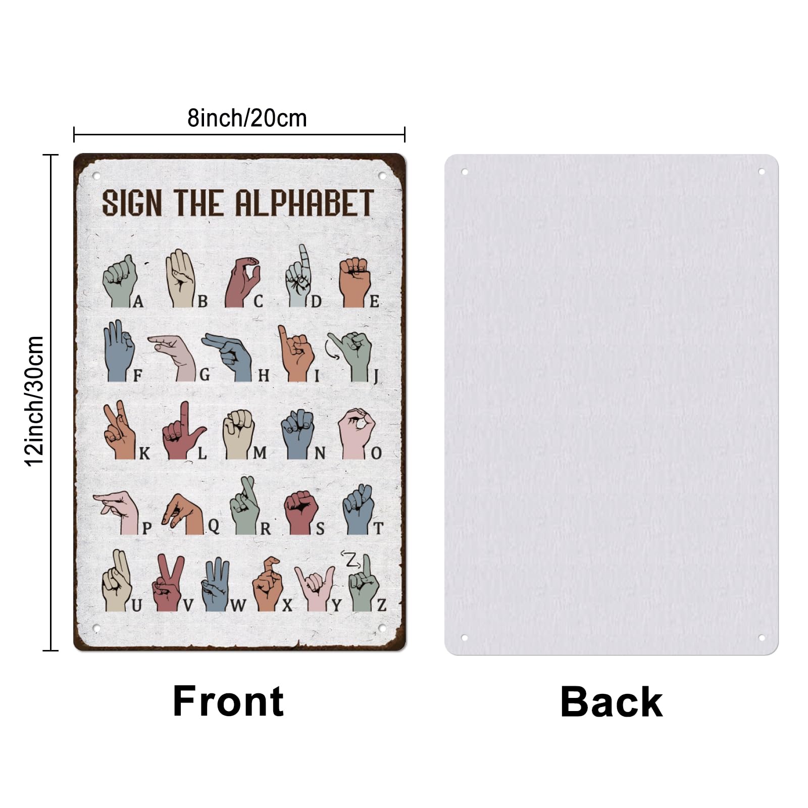 Canadian Sign Language Alphabet