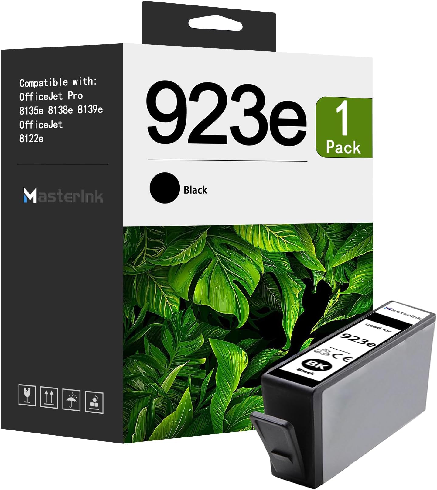 Amazon.com: 923e Black Ink Cartridges Replacement for HP 923e Ink ...