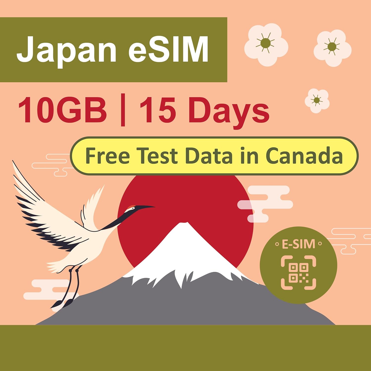 Japan Data ONLY eSIM Card 15 Days | 10GB of 5G LTE Internet Data | Free ...
