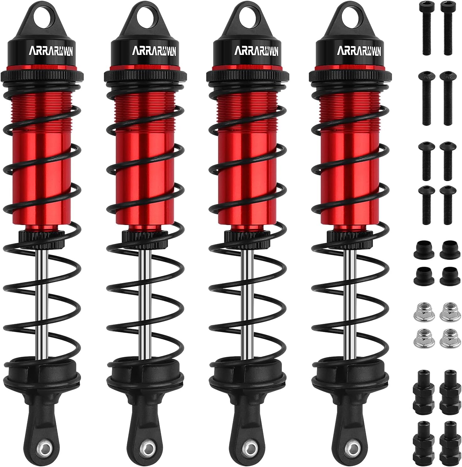 Amazon.com: HobbyPark Aluminum Shocks for Arrma 1/10 Granite 4x4 ...