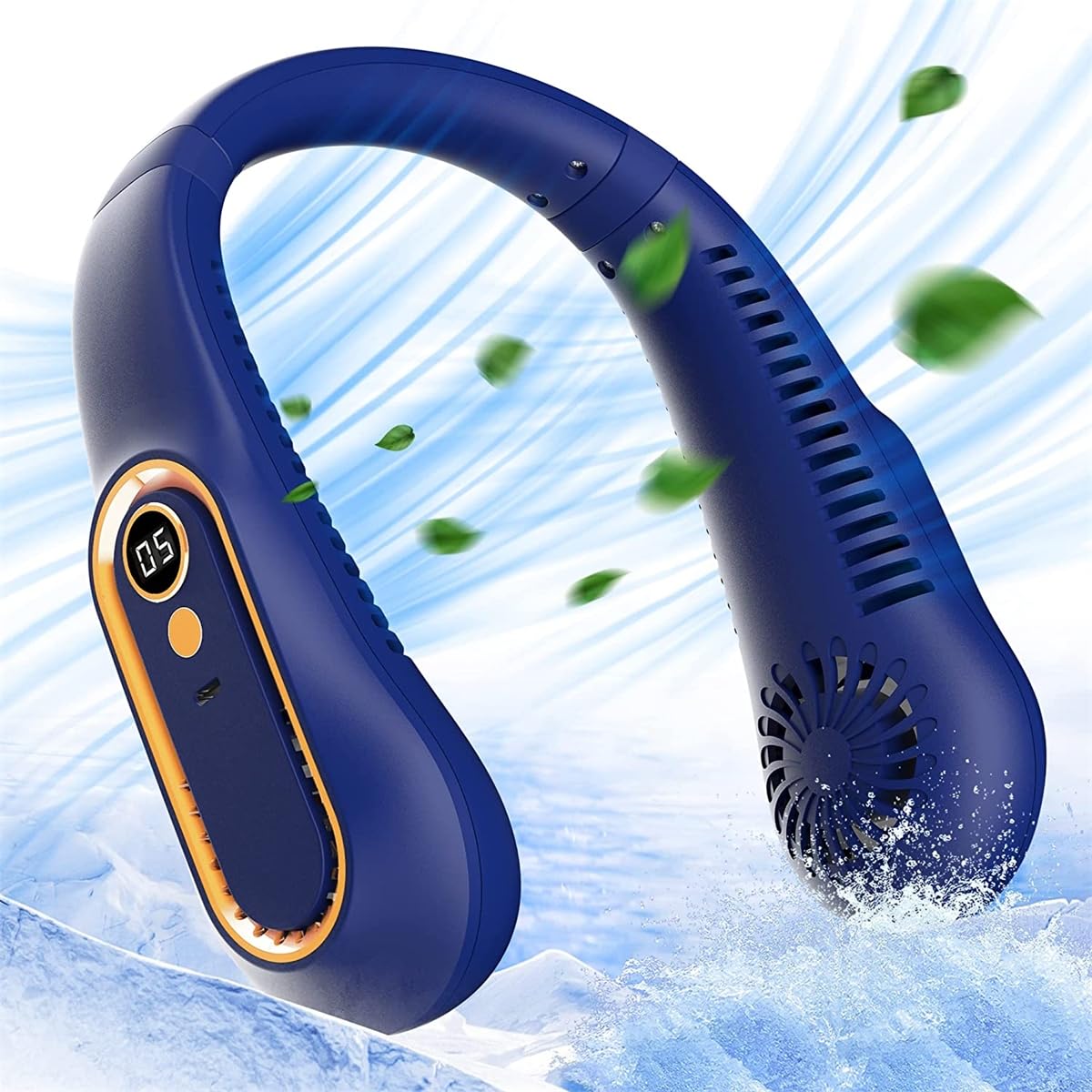 Amazon.com: Portable Neck Fan,5 Speeds Adjustable USB Rechargeable ...