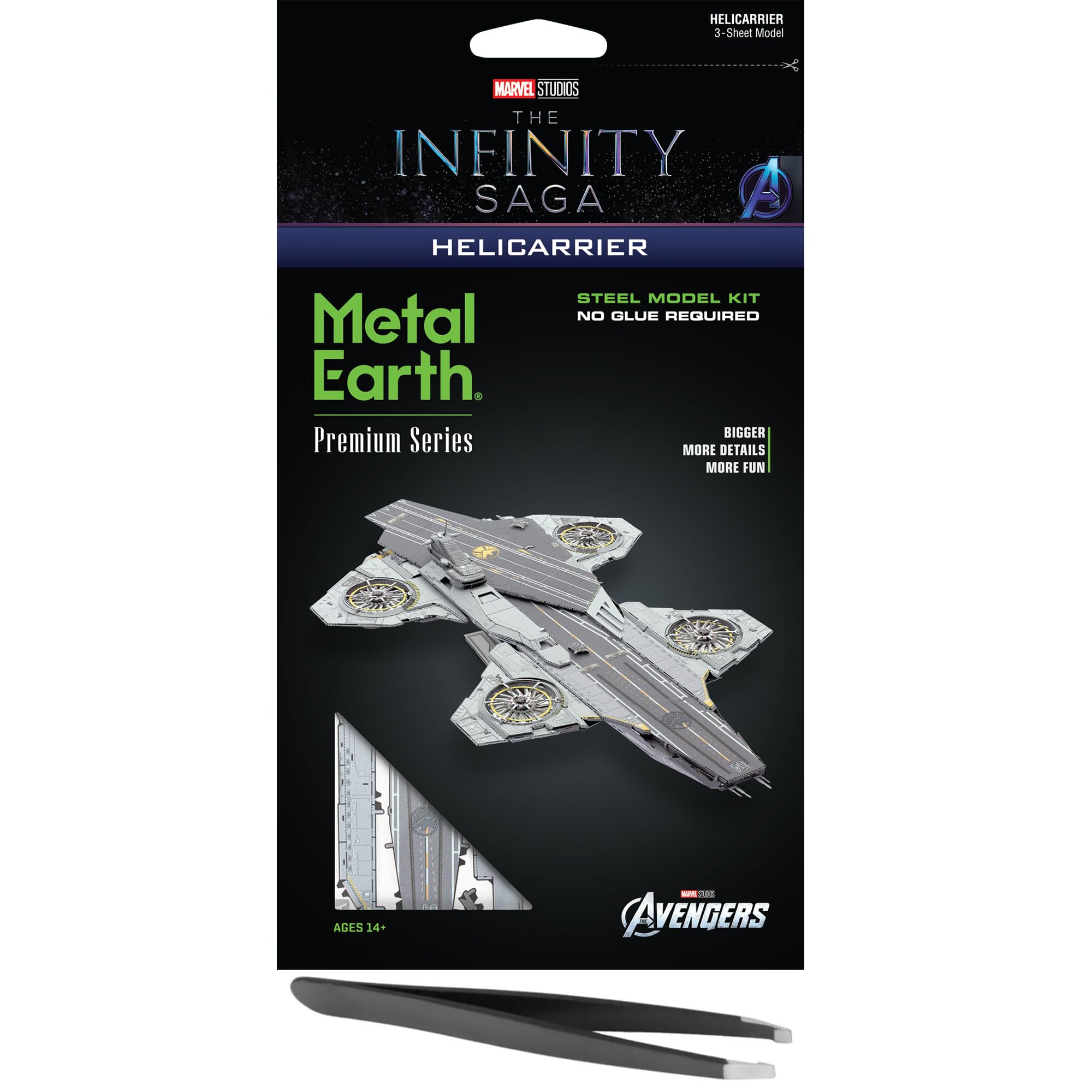 Amazon.com: Fascinations Metal Earth Premium Series Marvel Infinity ...