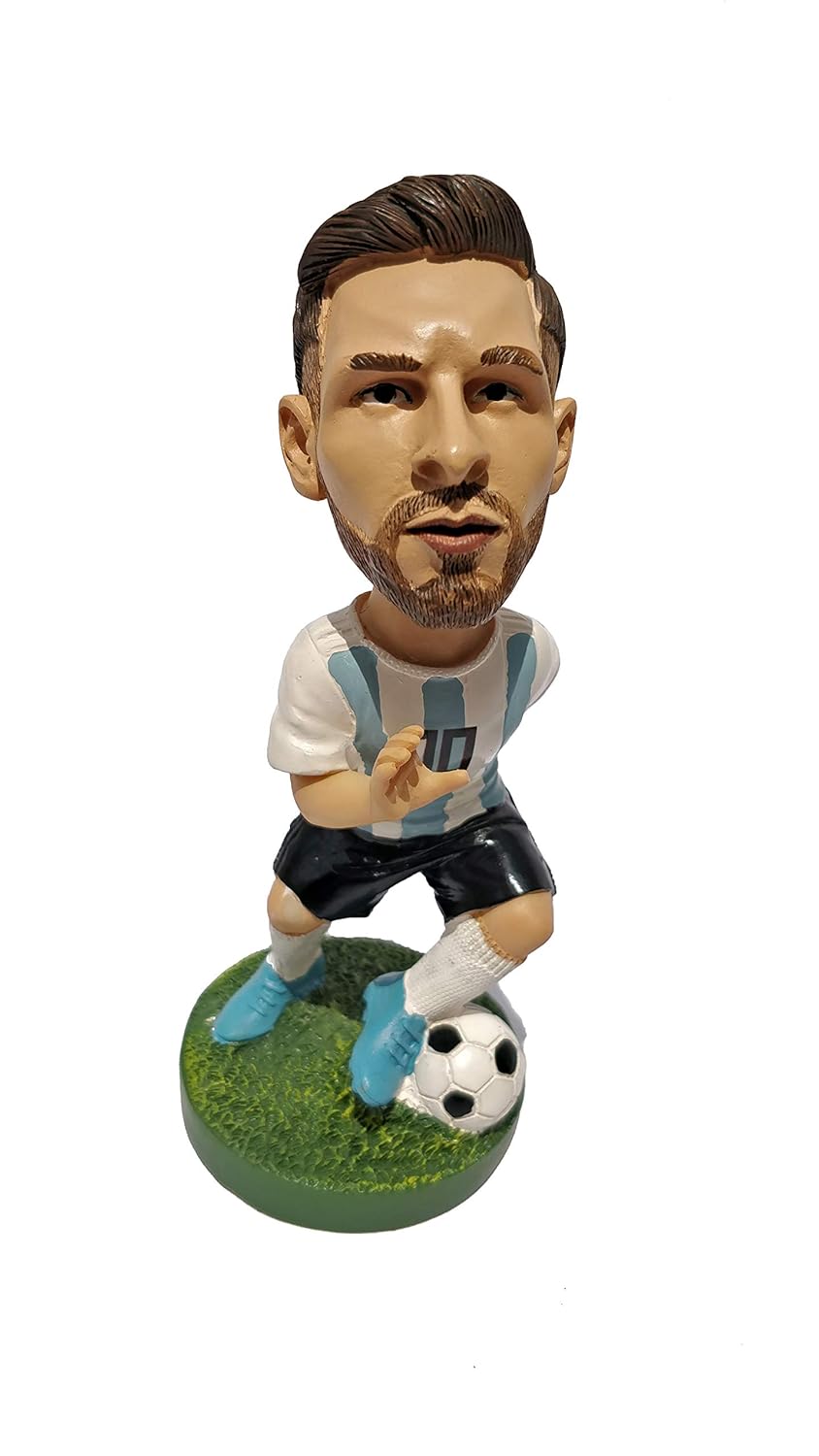 Buy Lionel Messi Bobblehead Action Figure for Home and Car 15 cm Online ...