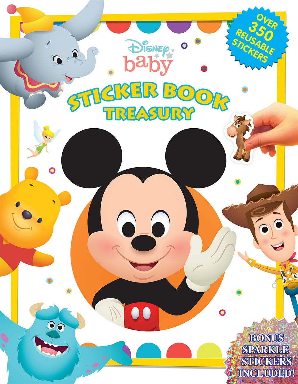 Disney Baby Sticker Book Treasury - Activity Books for kids, 350 ...