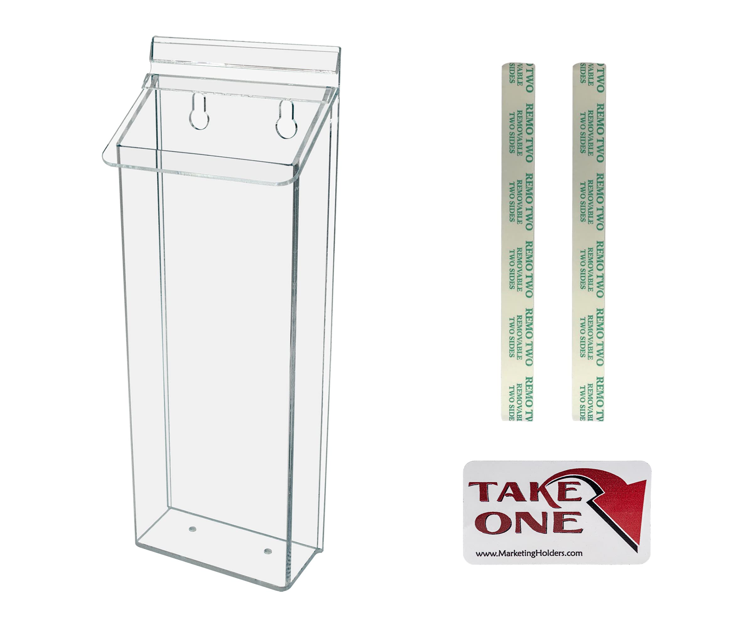 Amazon.com : Outdoor Brochure Holder Holds 4 x 11 Inch Advertising ...