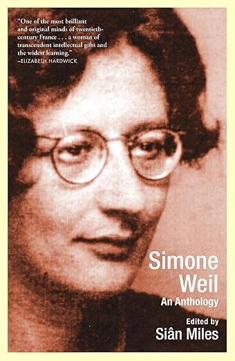 Simone Weil: An Anthology: Miles, Sian: 9780802137296: Amazon.com: Books