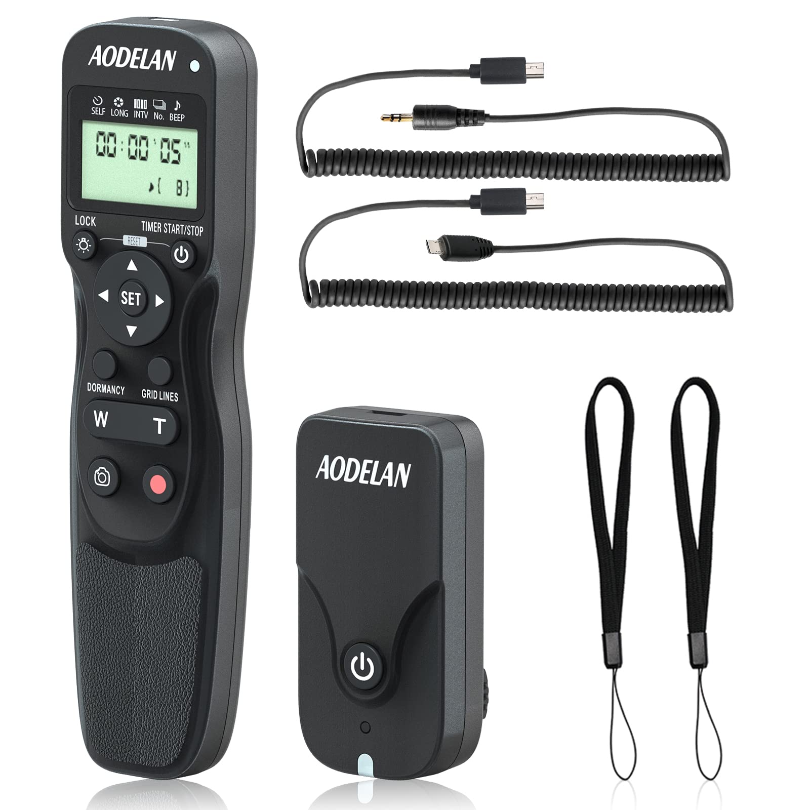 Amazon.com : Wireless Camera Remote Control & Timer Zoom Controller - Remote Commander with ...