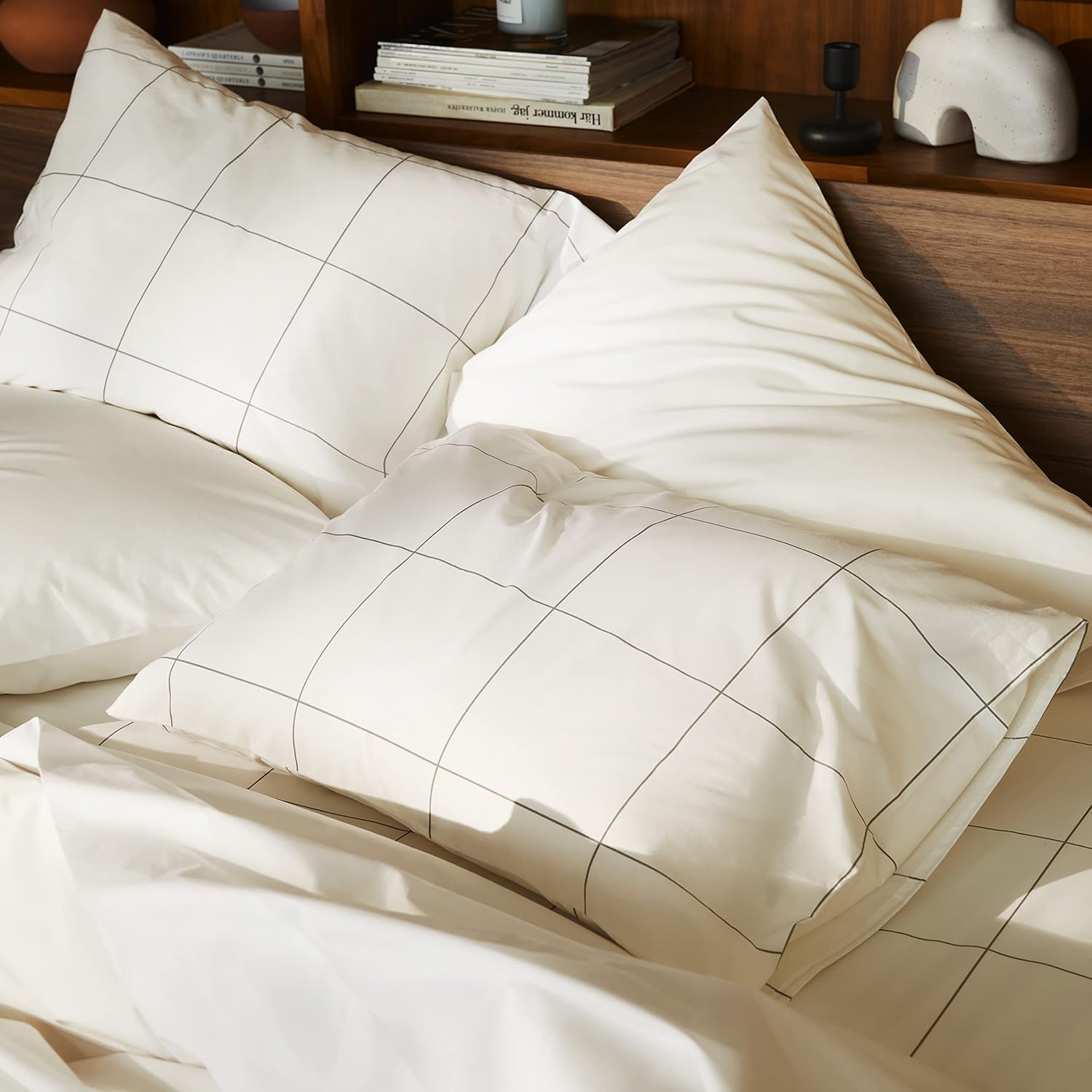 Amazon.com: Brooklinen Luxury Percale Pillowcases - Set of 2, 100% Long ...