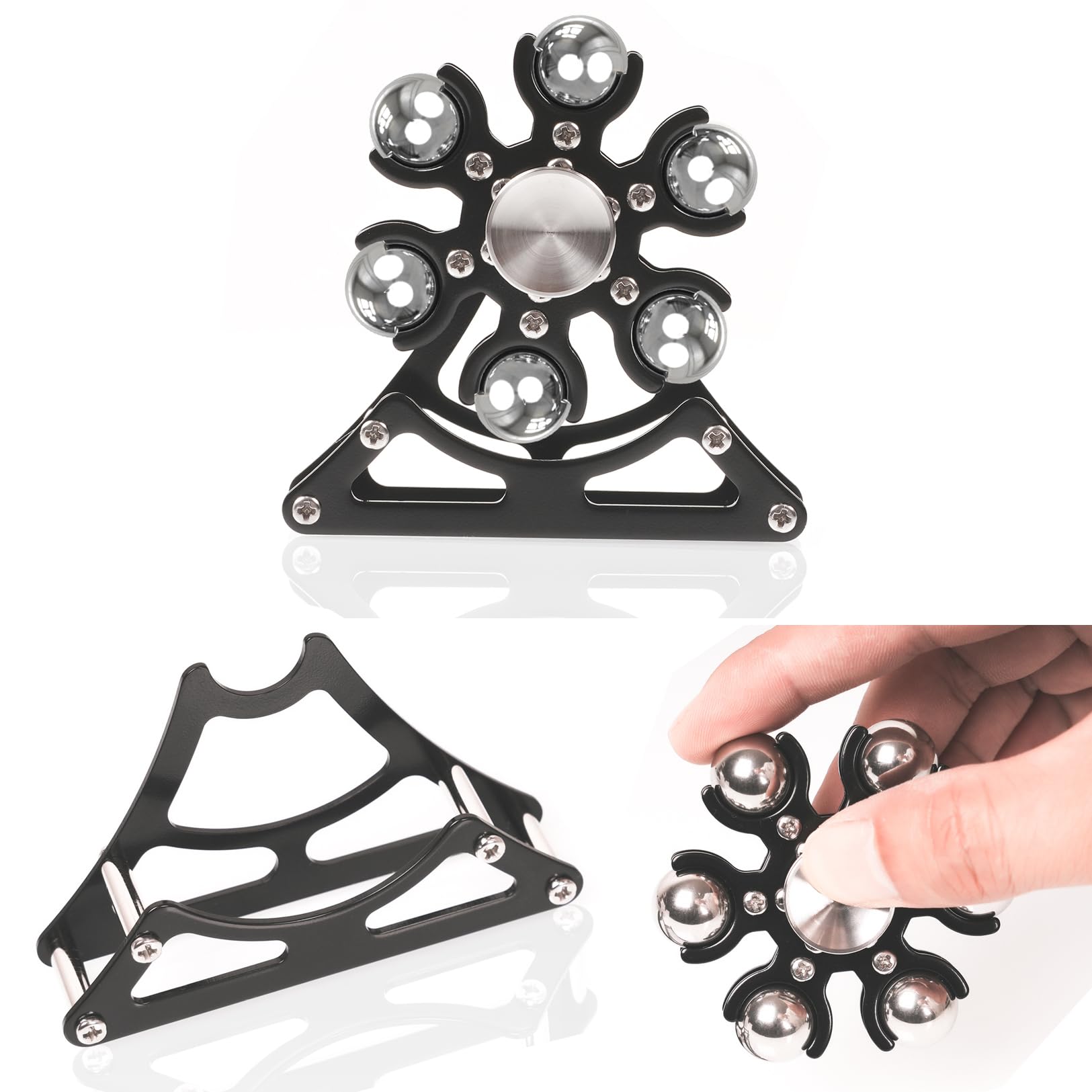 Amazon.com: Desk-Fidget-Toys for Ferris-Wheels-Spinner: 4mins Kinetic ...