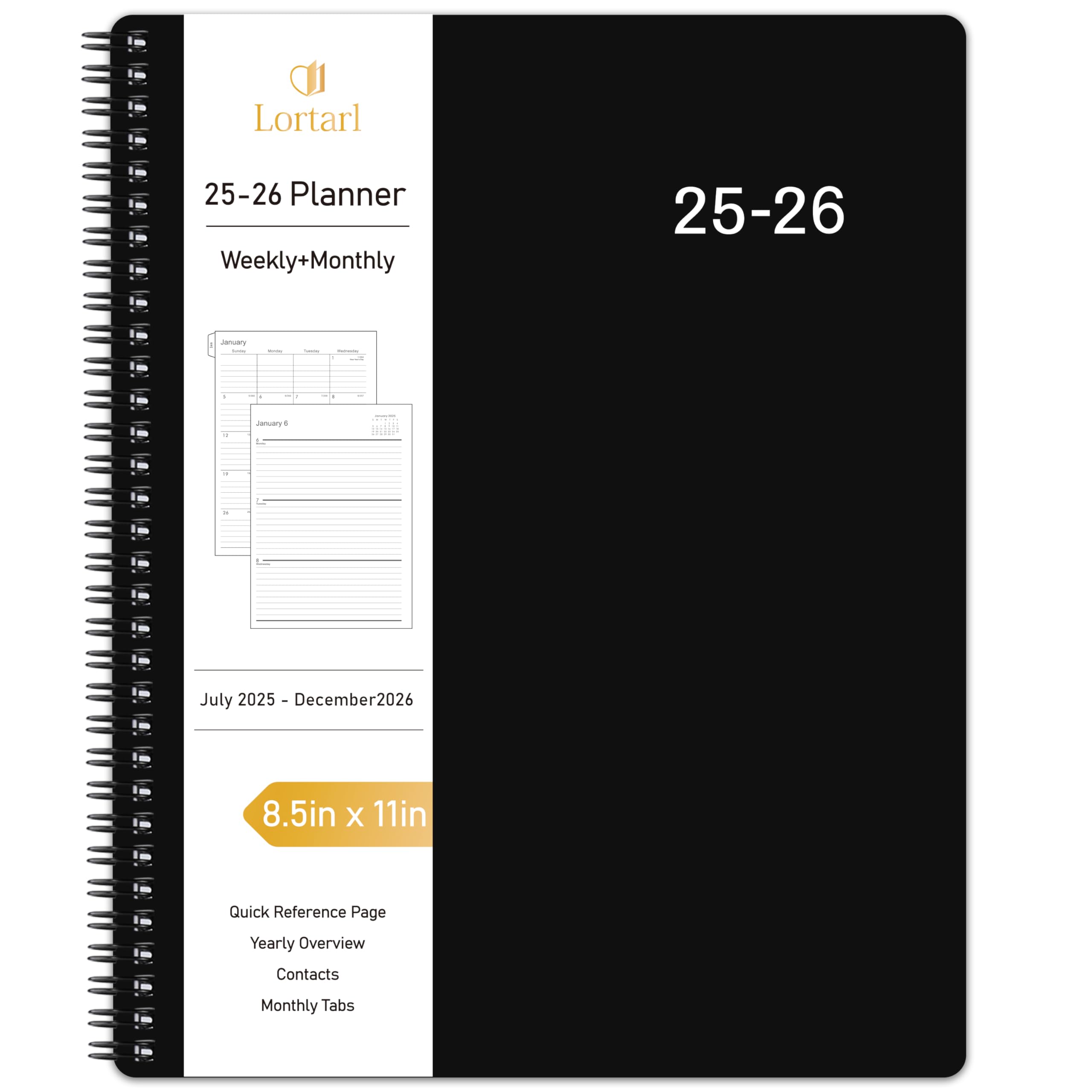 2026 Planner 2026 Planner Weekly And Monthly From Jan 2026 | Desertcart ...