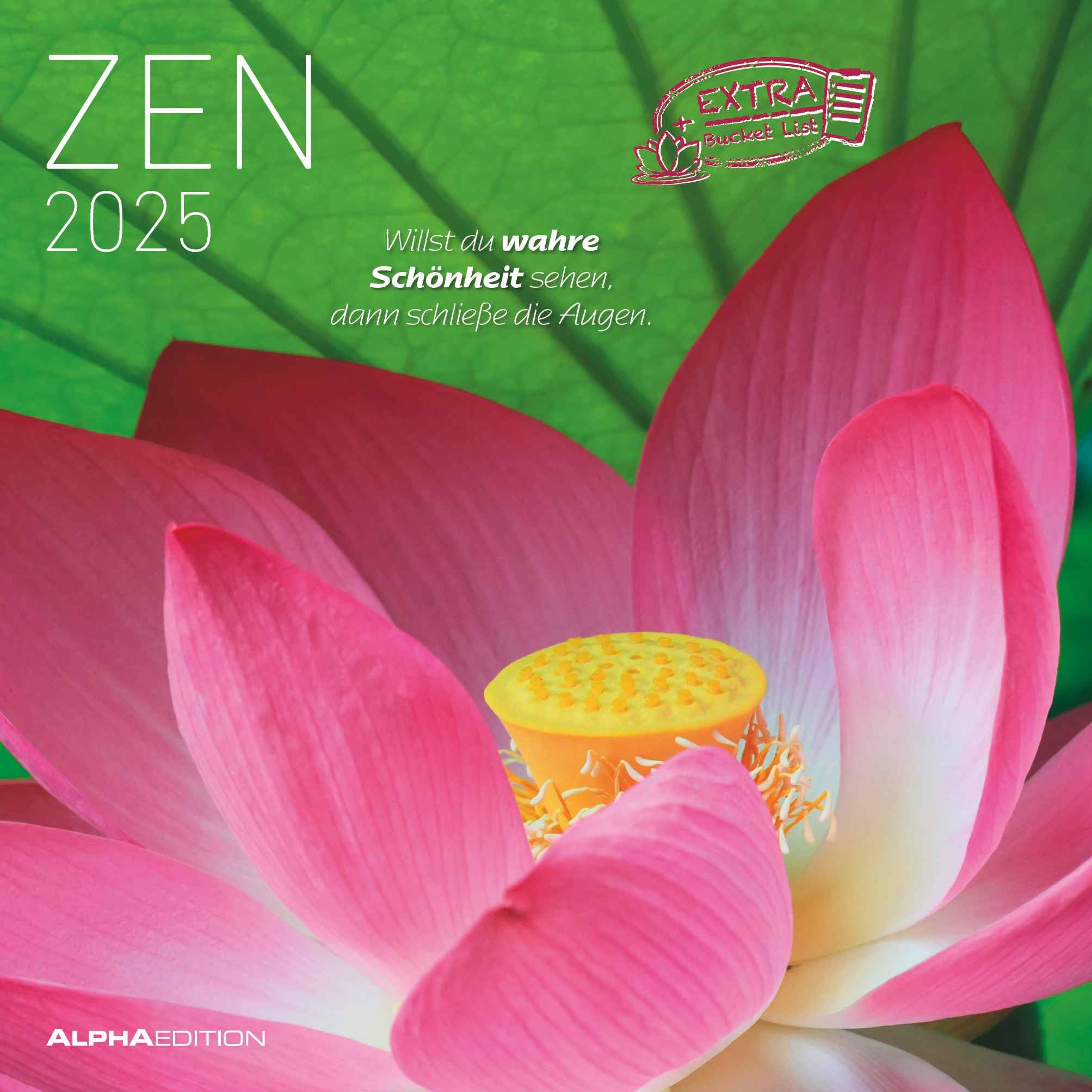 Amazon.com: Alpha Edition - Zen 2025 Brochure Calendar, 30 x 30 cm ...
