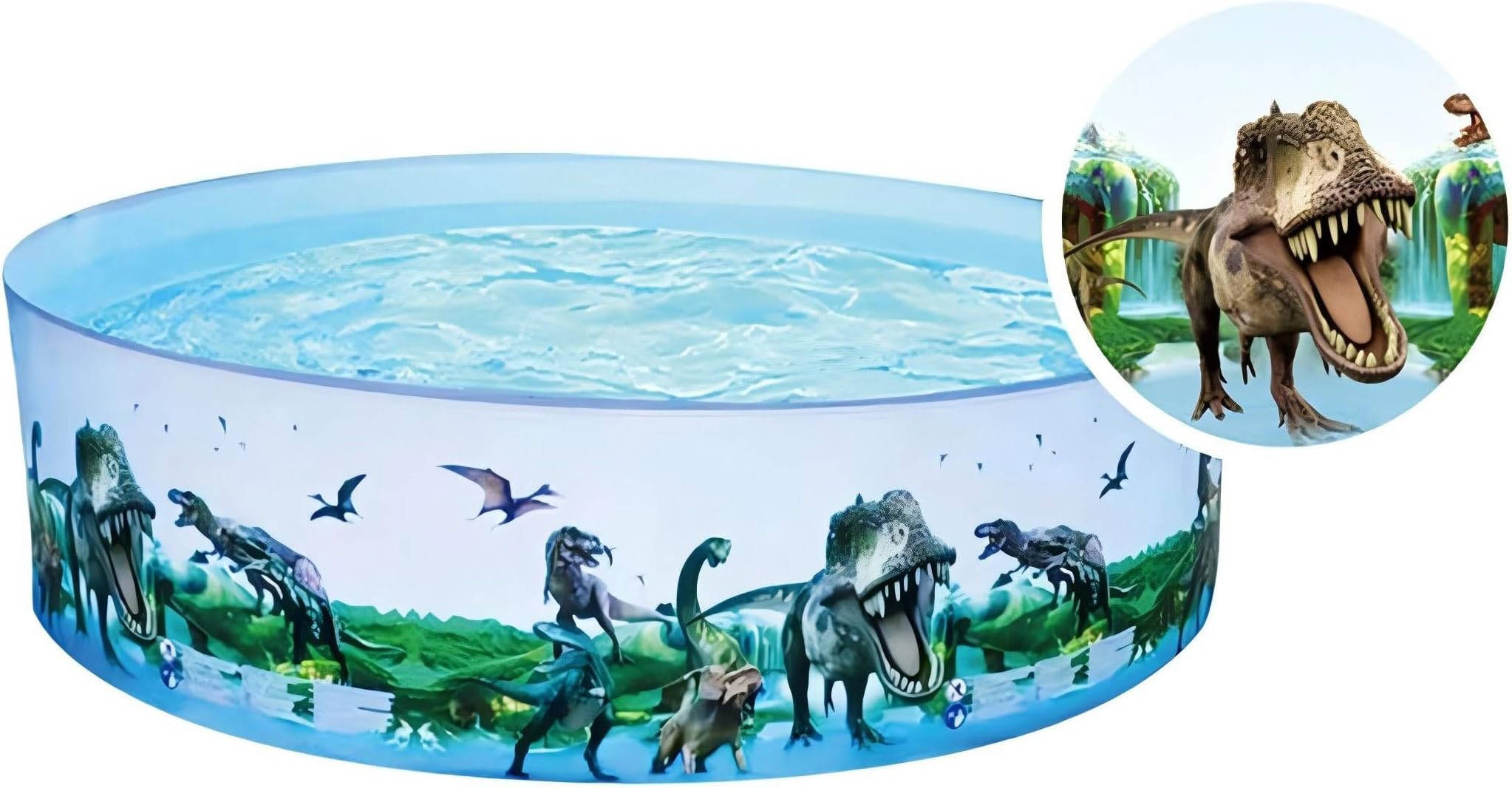 Amazon.com: Nuwani Kiddie Pools - Round Plastic Pool for Kids, Toddler ...