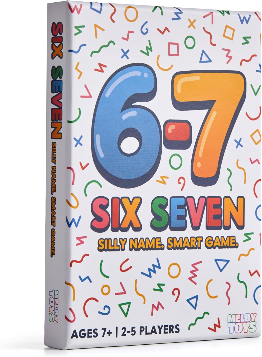 Amazon.com: Melby Toys Six Seven I The Hilarious 6-7 Math Card Game for ...