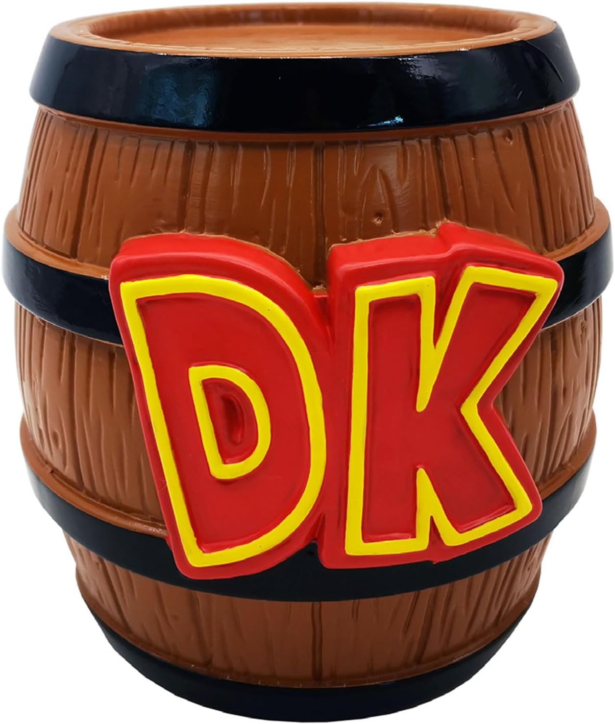 Pyramid America Donkey Kong Barrel Coin Bank - Donkey Kong Barrel ...