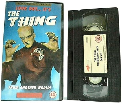 The Thing [VHS] : Kenneth Tobey, Margaret Sheridan, Robert Cornthwaite ...