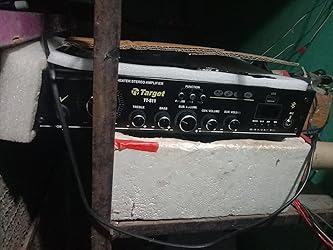 TARGET – TT 811 Amplifier Rms 180 Watts 5.1 Channel Surround Six Tracks Stereo Amplifer USB ...