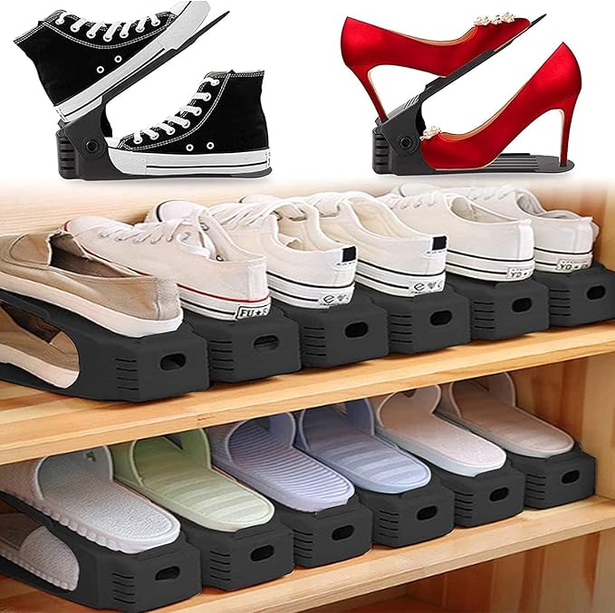 TGOPIT Shoe Slots Space Saver, Shoe Slots Organizer, Shoe Organizer ...