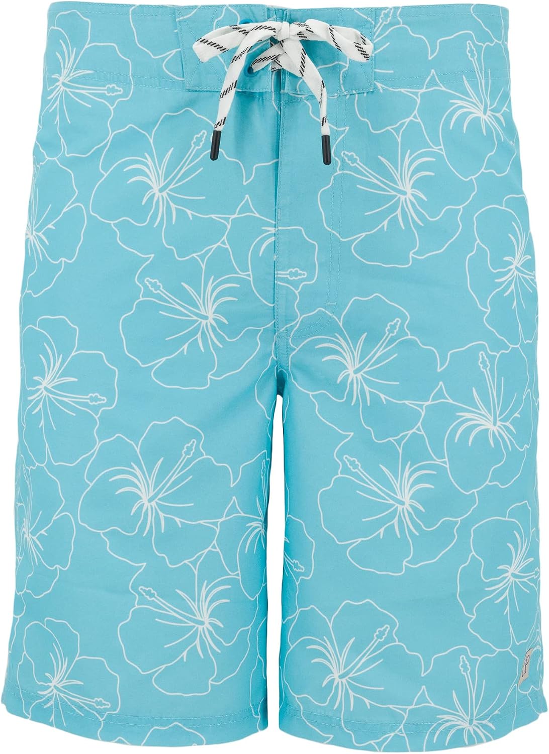 Ocean Pacific Mens Summer Quick Dry 10" Board Shorts Bathing Suit (Blue ...