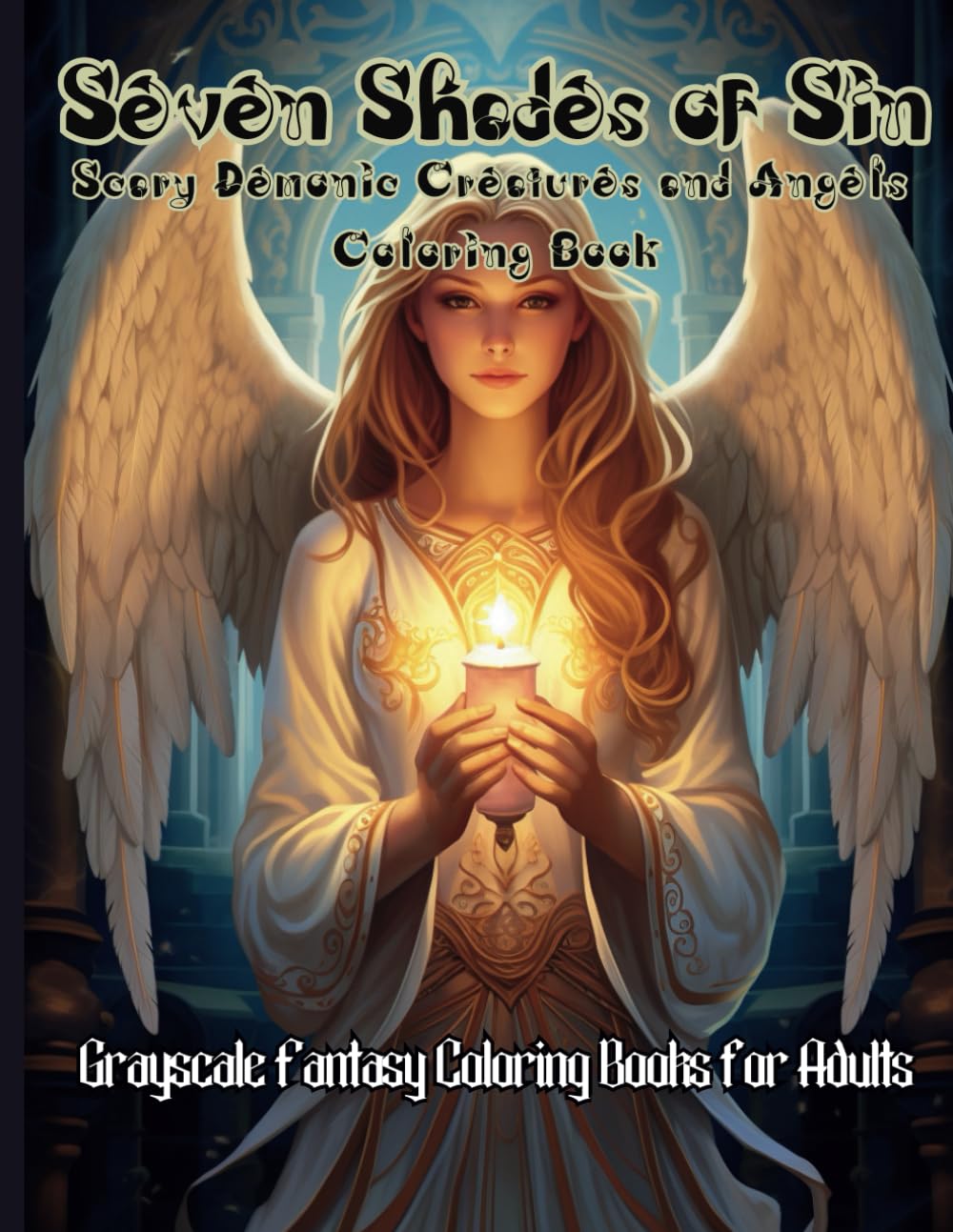 Amazon.com: Seven Shades of Sin: Scary Demonic Creatures and Angels ...
