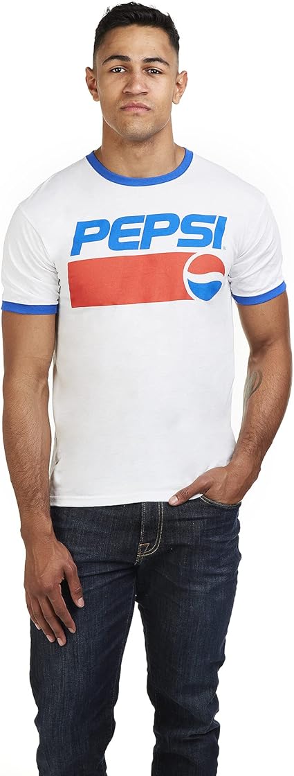 Pepsi Men's T-Shirt : Amazon.co.uk: Clothing
