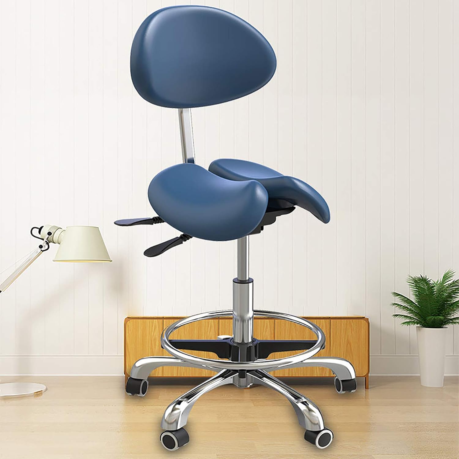 Amazon.com: office chair gaming chair computer chair Split Style Saddle ...