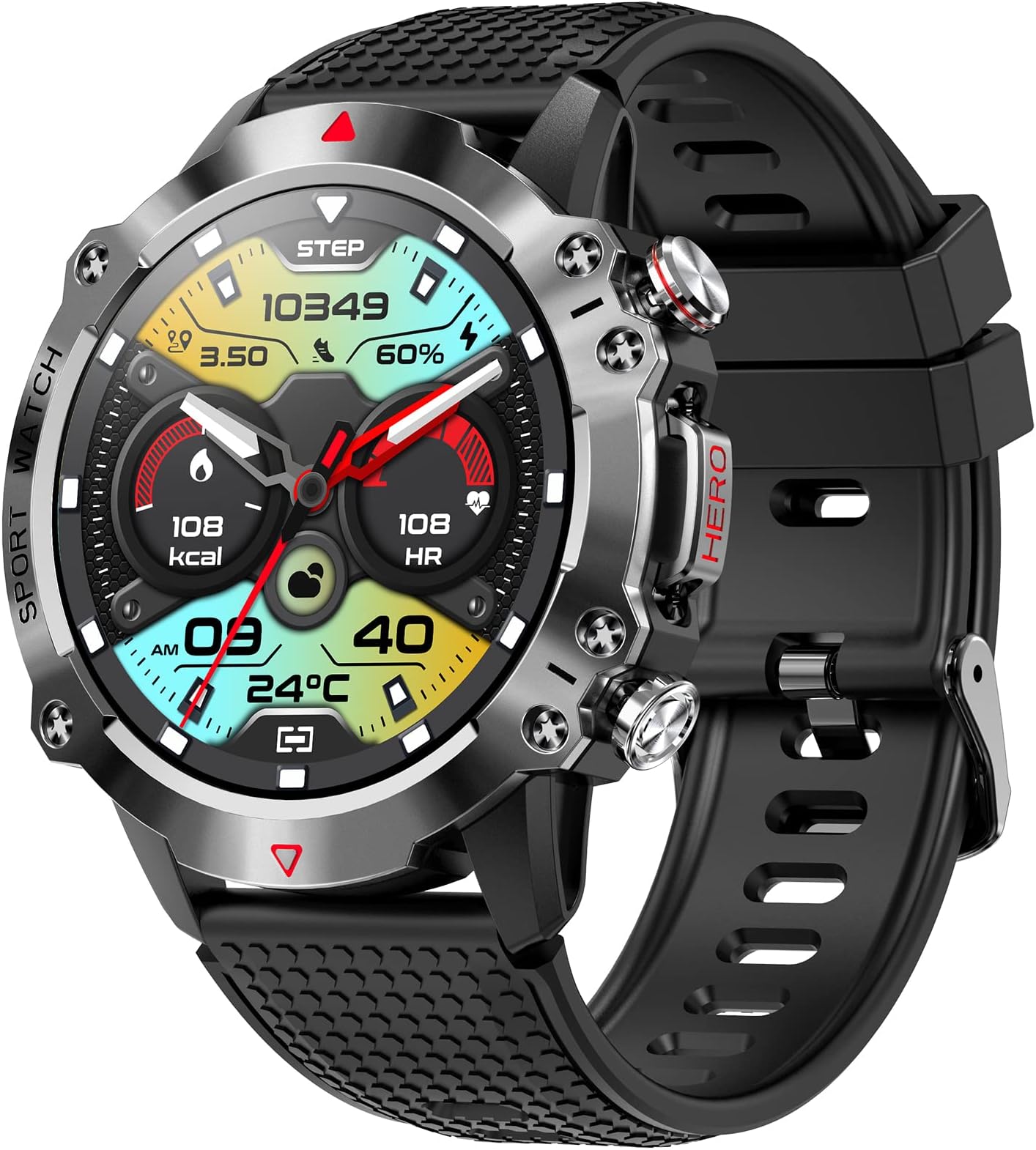 CUBOT C29 Reloj Inteligente, 1.52" HD Pantalla Smartwatch Hombre ...