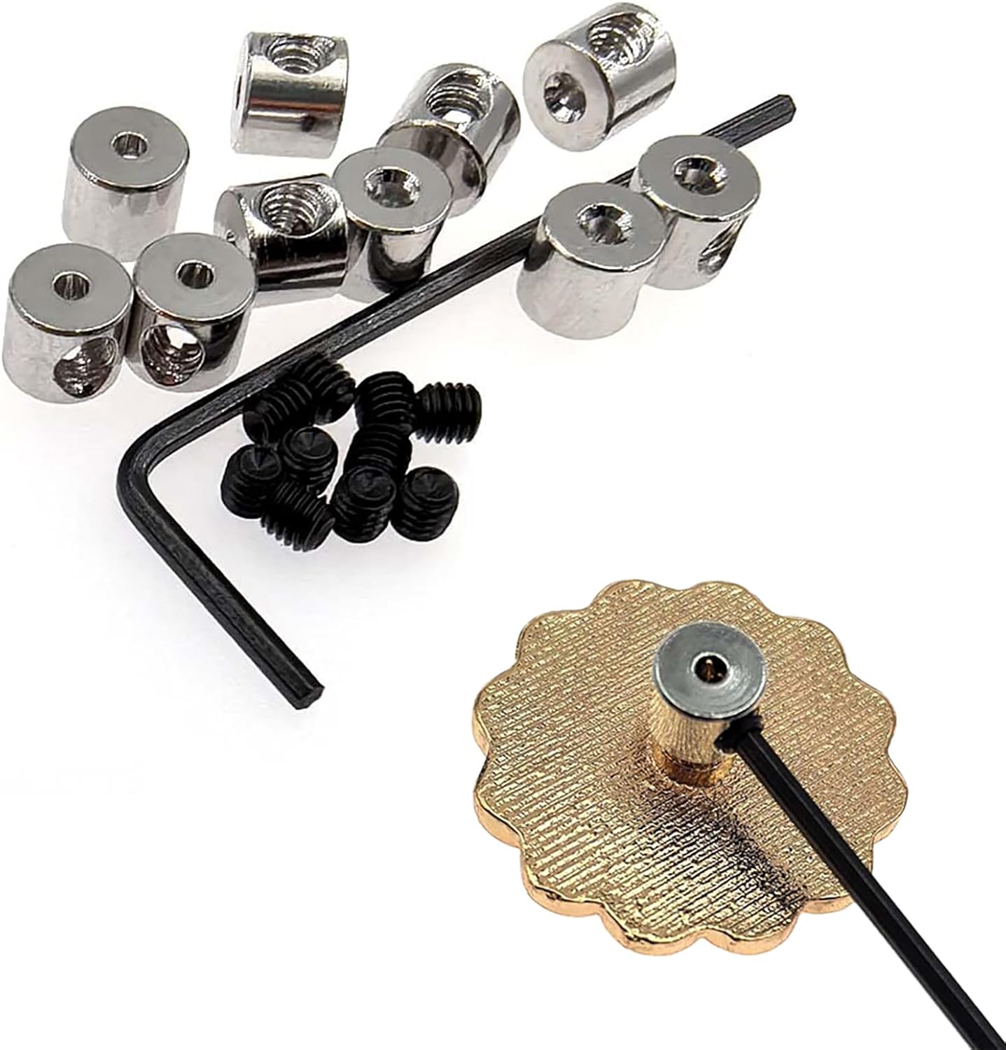 Amazon.com: Sndperiexam 10Pcs Pin Keepers Pin Safe Locks Pin Backs ...