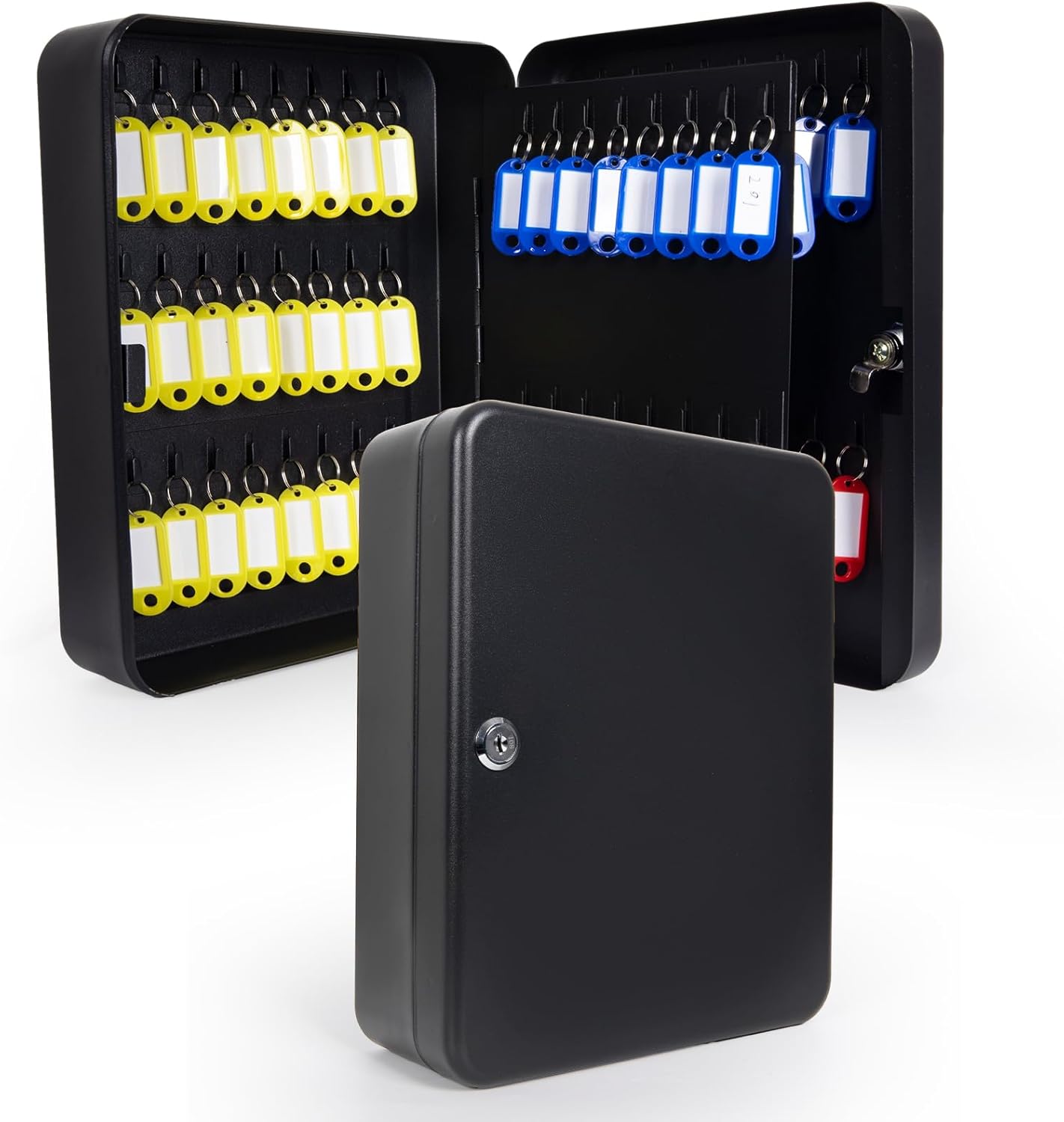 Amazon.com: Leekimid 72 Position Key Cabinet with Key Lock Wall Mount ...